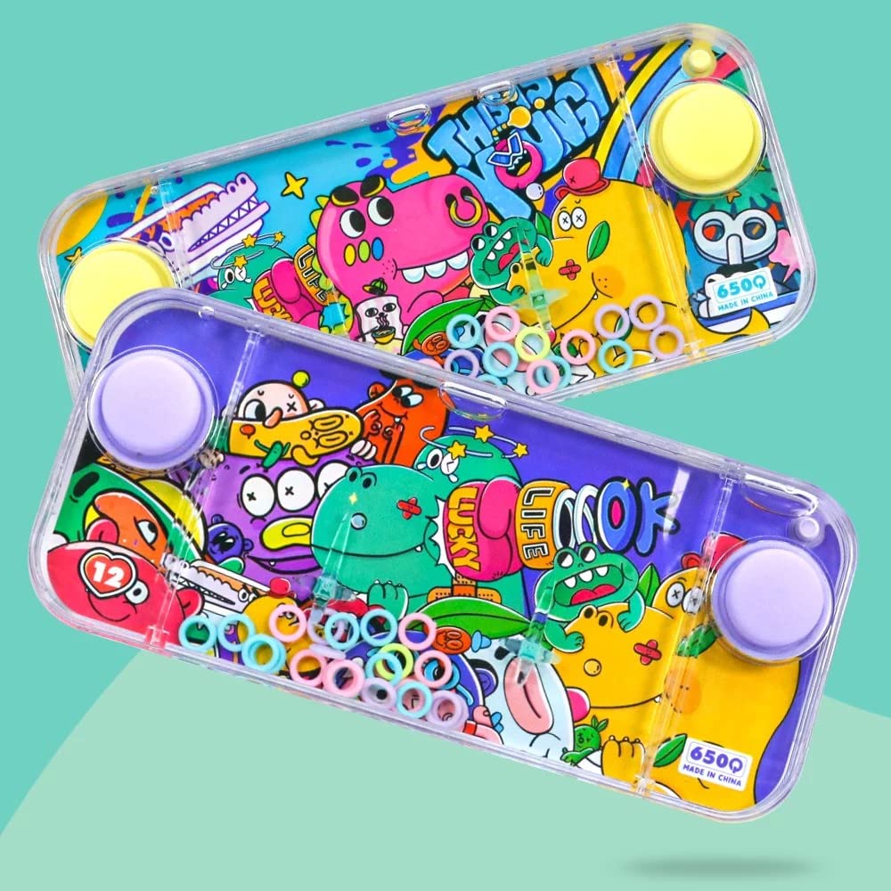 Handheld toss Ring Game, Guest Favour Gifts Pack of 4 , Compact Toy