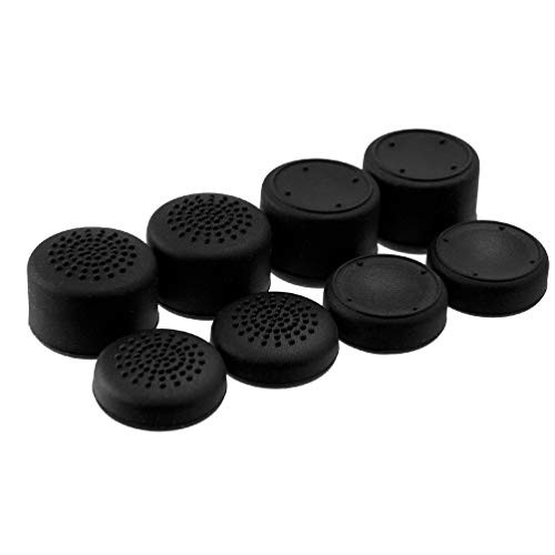 8 Pack Analog Controllers Raised Anti-Slip Thumbstick Grip Thumbstick Joystick Cover for PS5, PS4, PS3, Switch Pro, Xbox one, Xbox 360, Wii U, PS2 Controllers