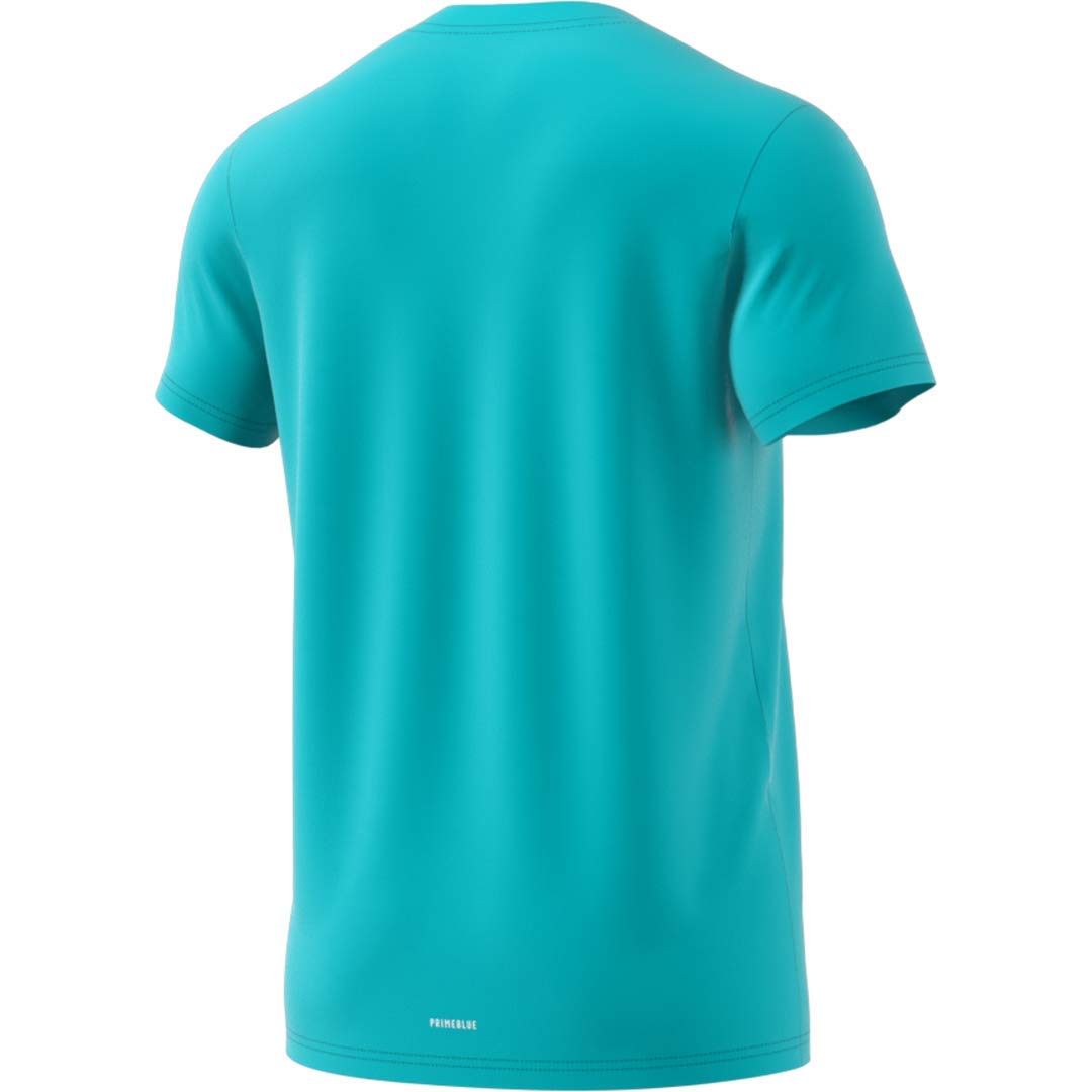 adidas Men's Primeblue Tee Blue Spirit/White XXX-Large