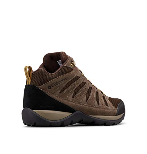 Columbia Mens Redmond V2 Mid Waterproof Hiking Shoe, Brown, 10 US