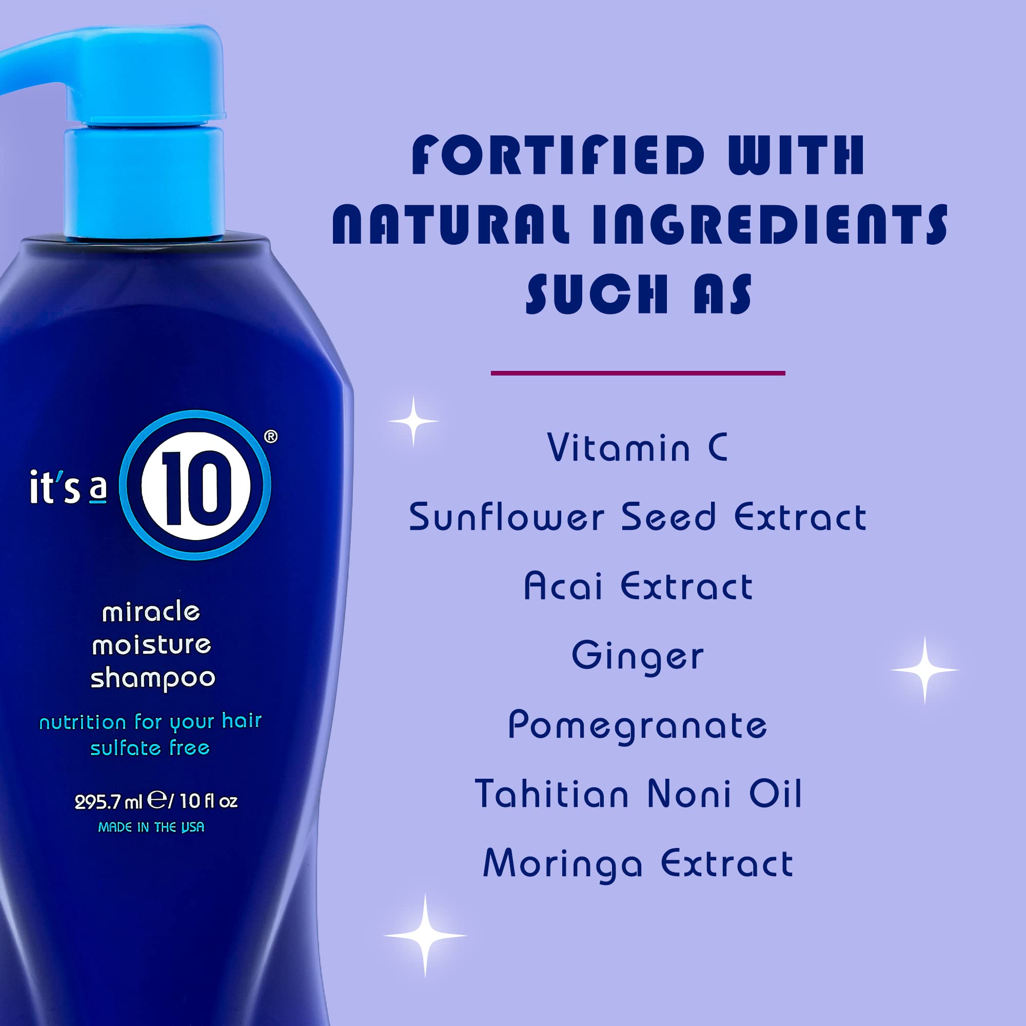 it's a 10 Miracle Moisture Shampoo 10 oz ( 2 pack)