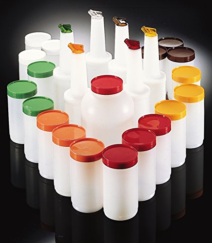 Carlisle FoodService Products Stor N' Pour Plastic Bottle Pourer, Bar Service Pack, Bar Supplies With Bar Service Part For Bar, Assorted