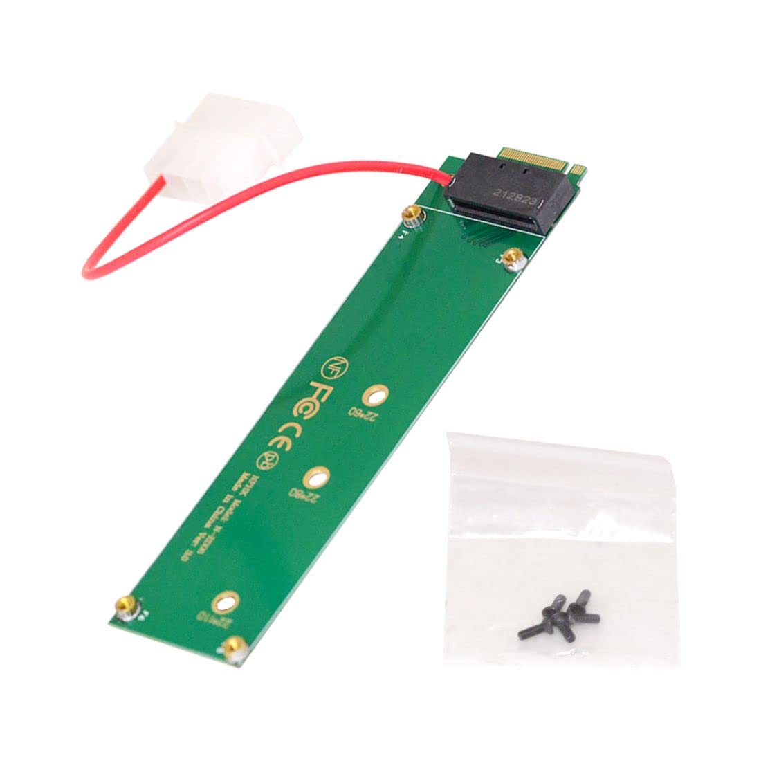 chenyang CY EDSFF 1U Short SSD E1.S Ruler GEN-Z to M.2 NVMe NGFF M-Key 4X Host Carrier Adapter with Power