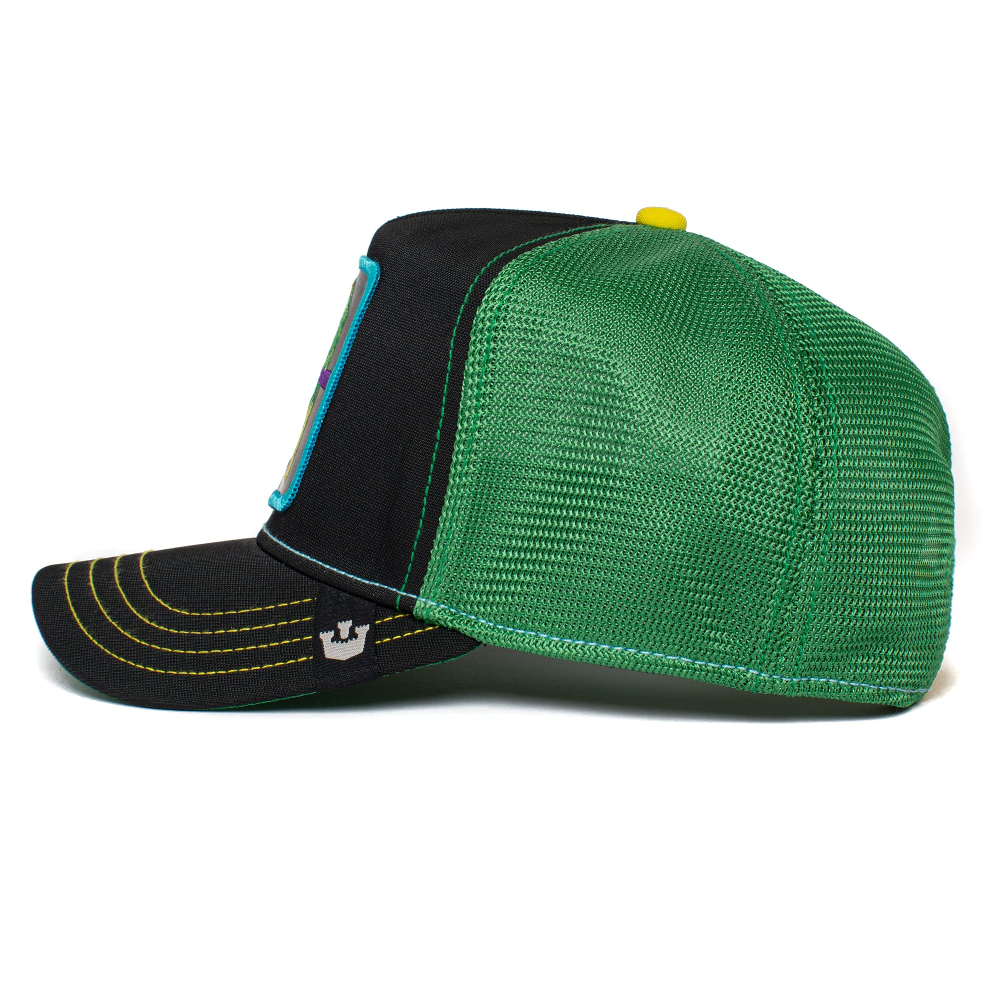 Goorin Bros. The Farm Summer Nights Capsule Trucker Hat, Black Twitterpated, One Size