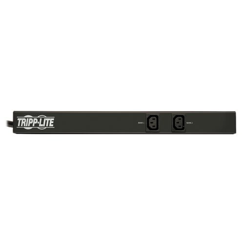 Tripp Lite Basic PDU, 10 Outlets (C13), 230V, IEC309 32A Blue, 12 ft. Cord, 1U Rack-Mount Power (PDUH32HV)