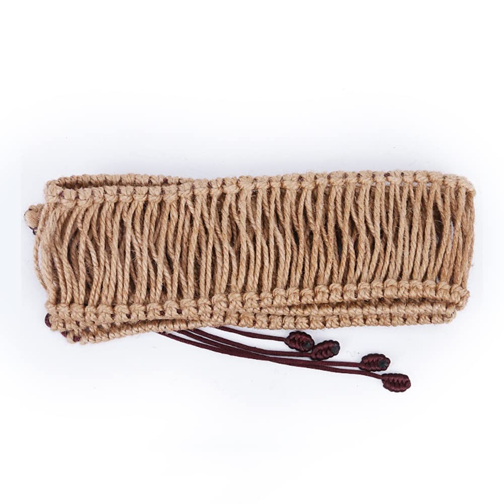Handmade Tongue Drum Rope 12 Inch Steel Tongue Drum Wrap Rings, Protector Hand Braided Pan Drum Cover, For Tank Drum Cover Percussion Instrument Accessories