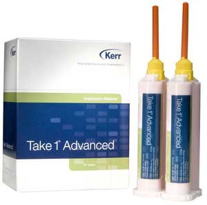 Kerr 33974 Take 1 Advanced VPS Impression Material, Regular Body Wash, Super Fast Set, Light Green (Pack of 24)