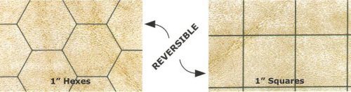 Chessex Mondomat Double-Sided Reversible Role Playing Play Mat, 54 x 102 Inches