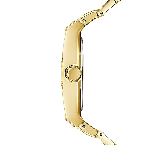 GUESS Men's 43mm Watch - Gold Tone Strap Champagne Dial Gold Tone Case