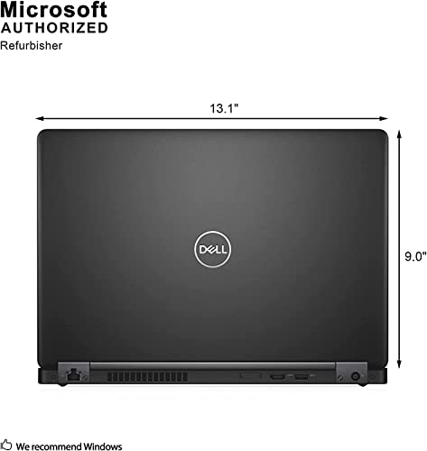 Dell Latitude 5490 Notebook 14 FHD (1920 x 1080) Business Laptop, Intel Core i5-8350 1.7GHz to 3.4GHz, 16GB RAM 512GB SSD, Backlit Keyboard, Bluetooth, Wi-Fi, CAM, Windows 10 Pro (Renewed)