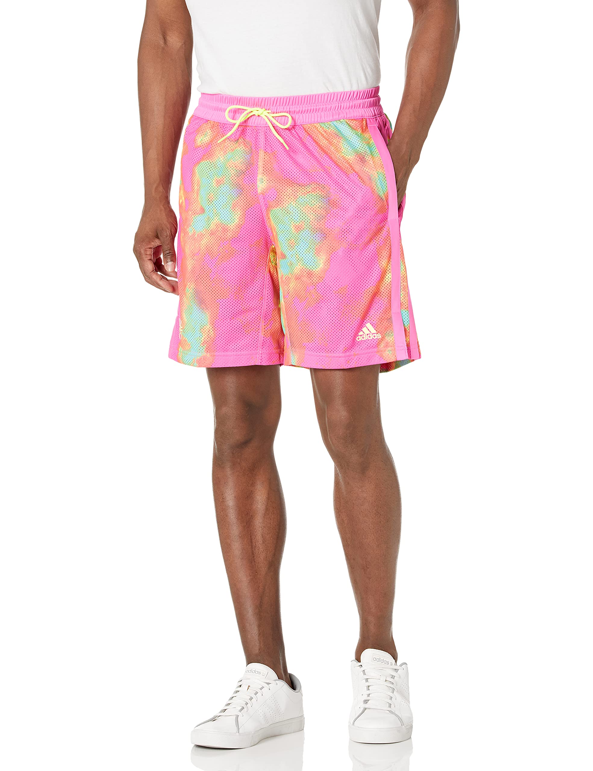 adidas Mens Crosssup 365 Short Screaming Pink XX-Large