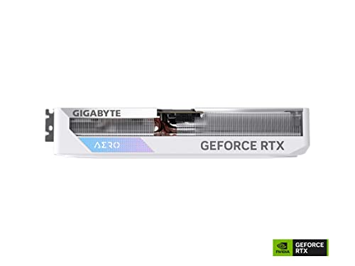 Gigabyte GeForce RTX 4070 AERO OC 12G Graphics Card, 3X WINDFORCE Fans, 12GB 192-bit GDDR6X, GV-N4070AERO OC-12GD Video Card