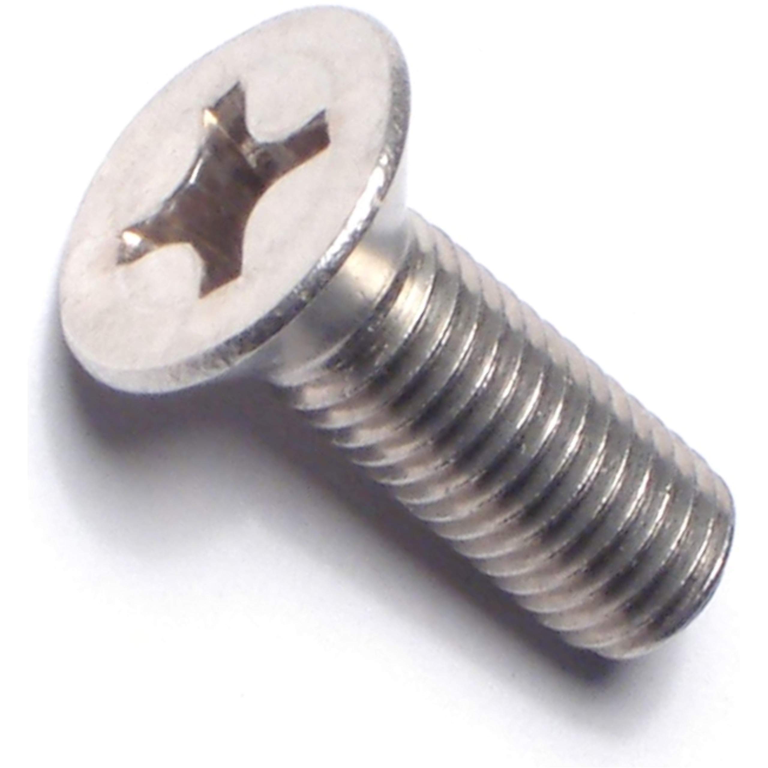 Hard-to-Find Fastener 014973194222 Phillips Flat Machine Screws, 1/4-28 x 3/4, Piece-10