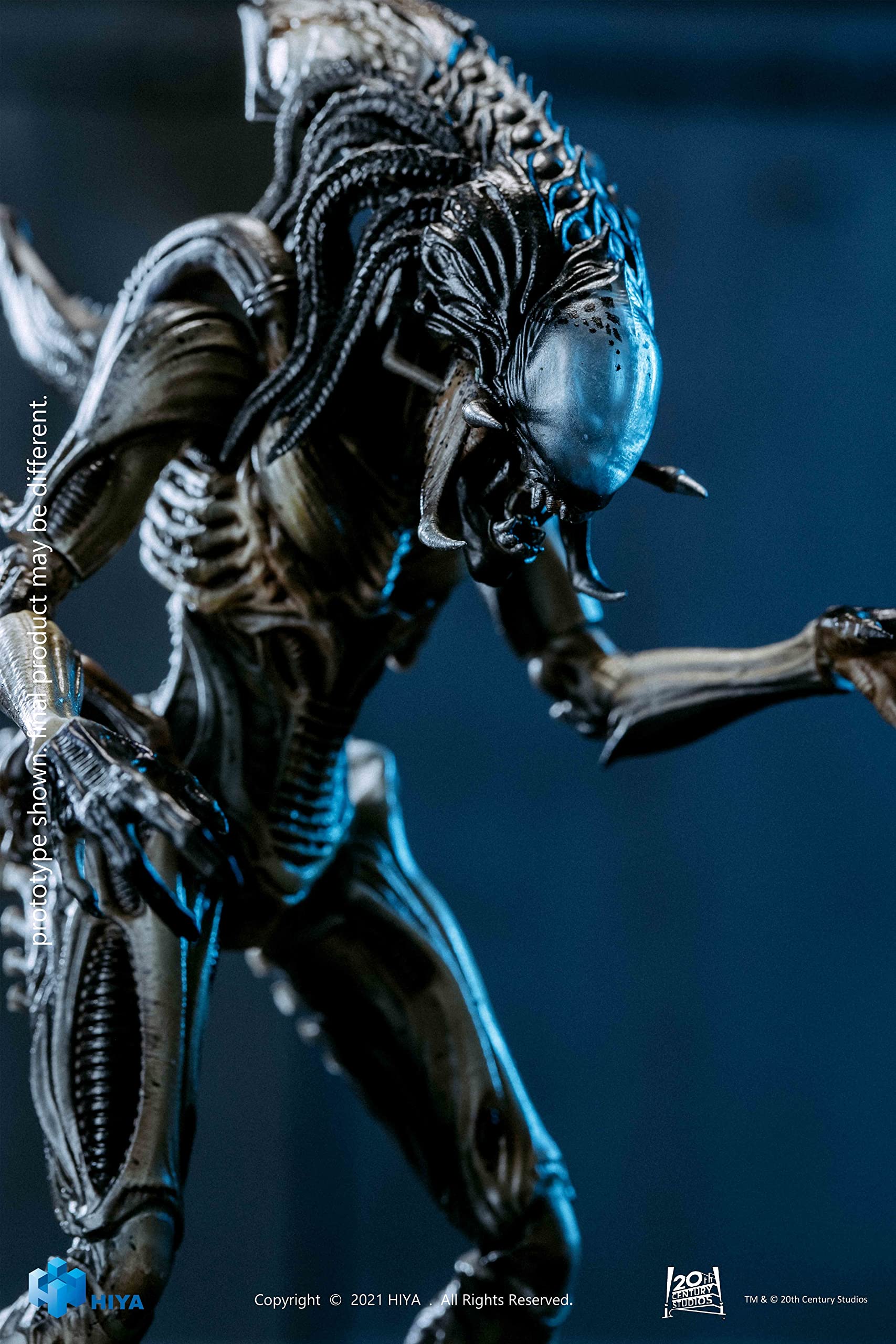 Hiya Toys Alien vs Predator: Requiem Predalien 1:18 Scale Figure, Multicolor