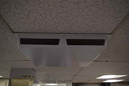 Elima-Draft® Commercial 1-Way Air Deflector Vent Cover for 24" x 24" Diffusers