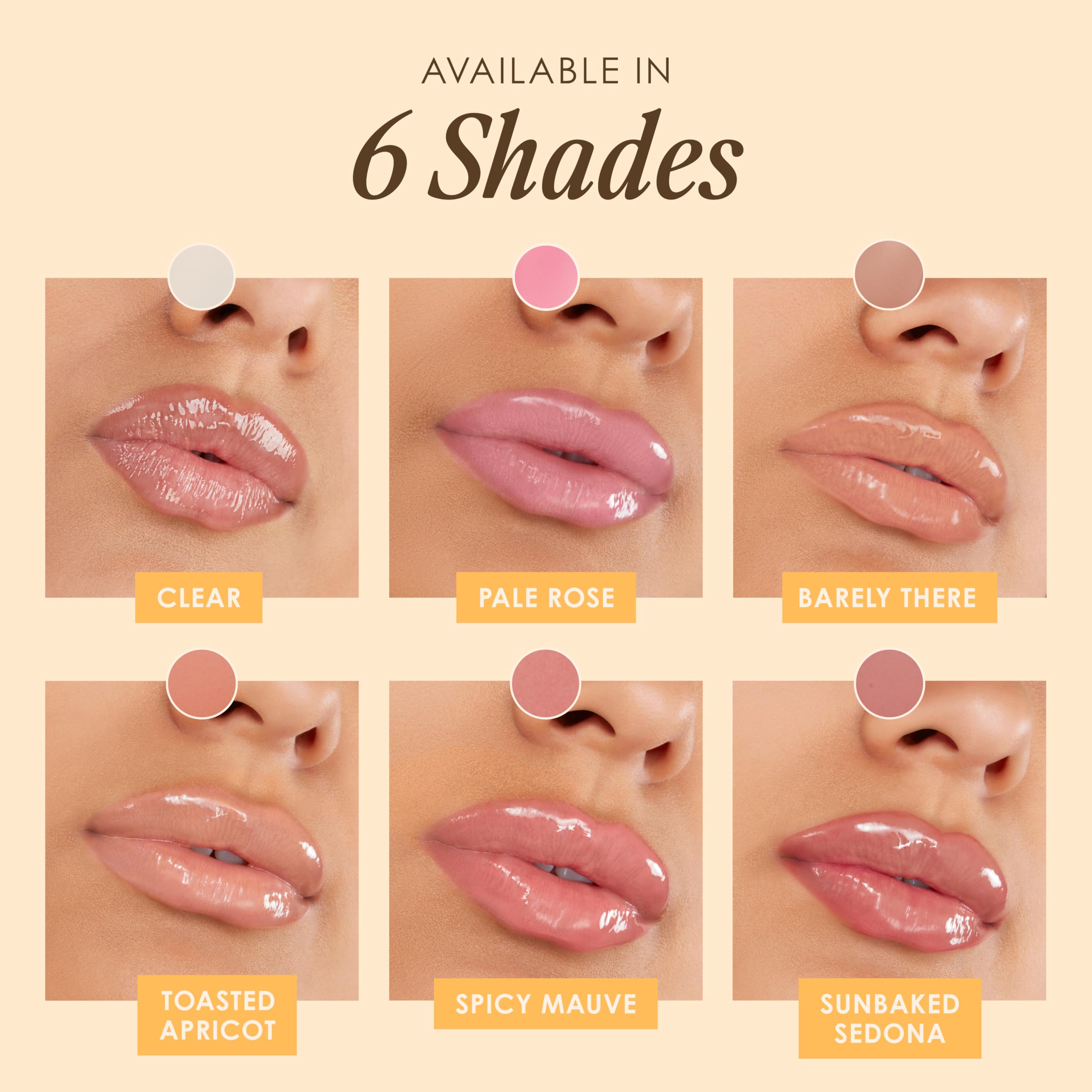 Grande Cosmetics GrandeLIP Plumper Hydrating Lip Plumper Gloss Finish Sunbaked Sedona