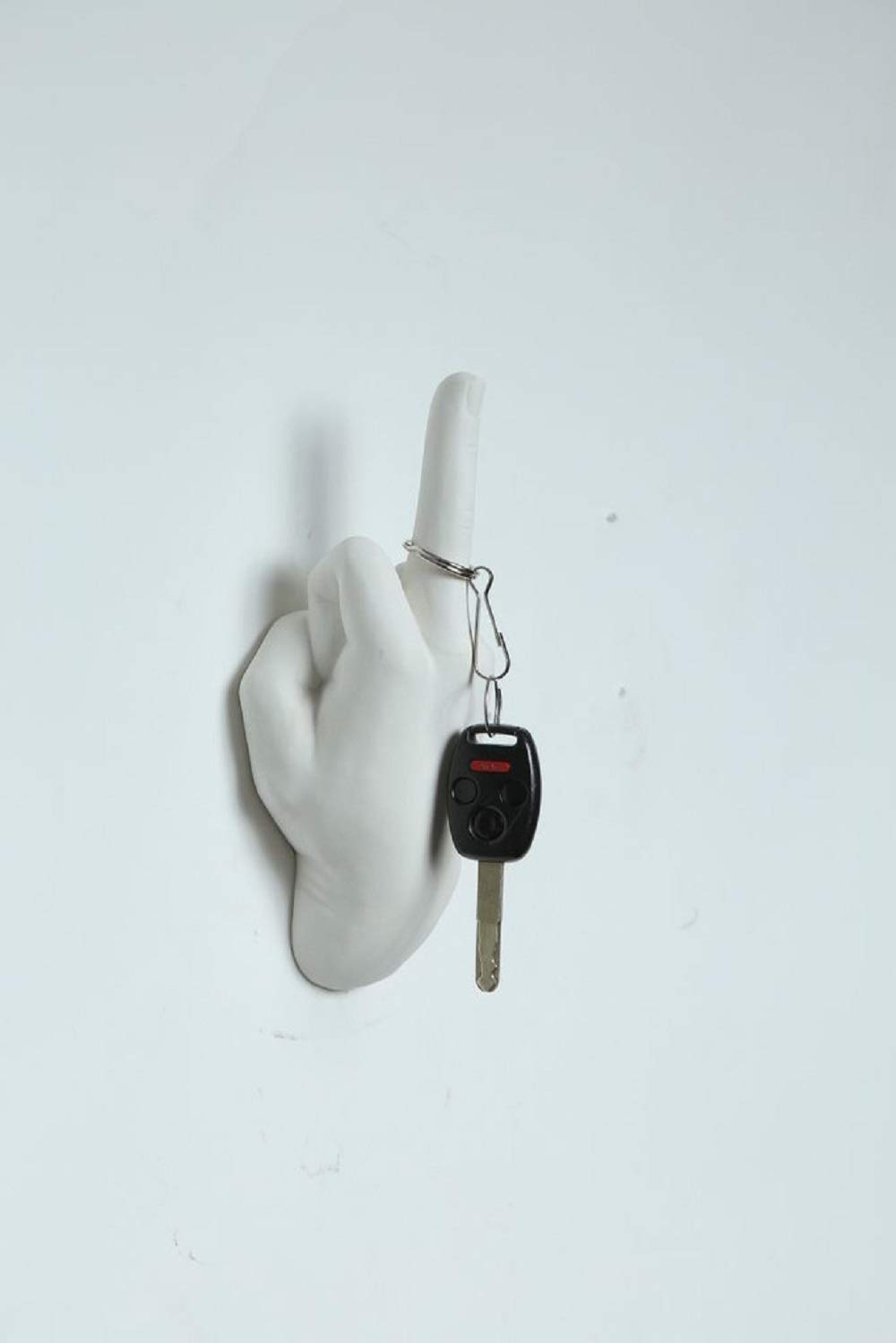 Interior Illusions Middle Finger Hand Wall Hook 9" Tall x 4.5" Inches Wide