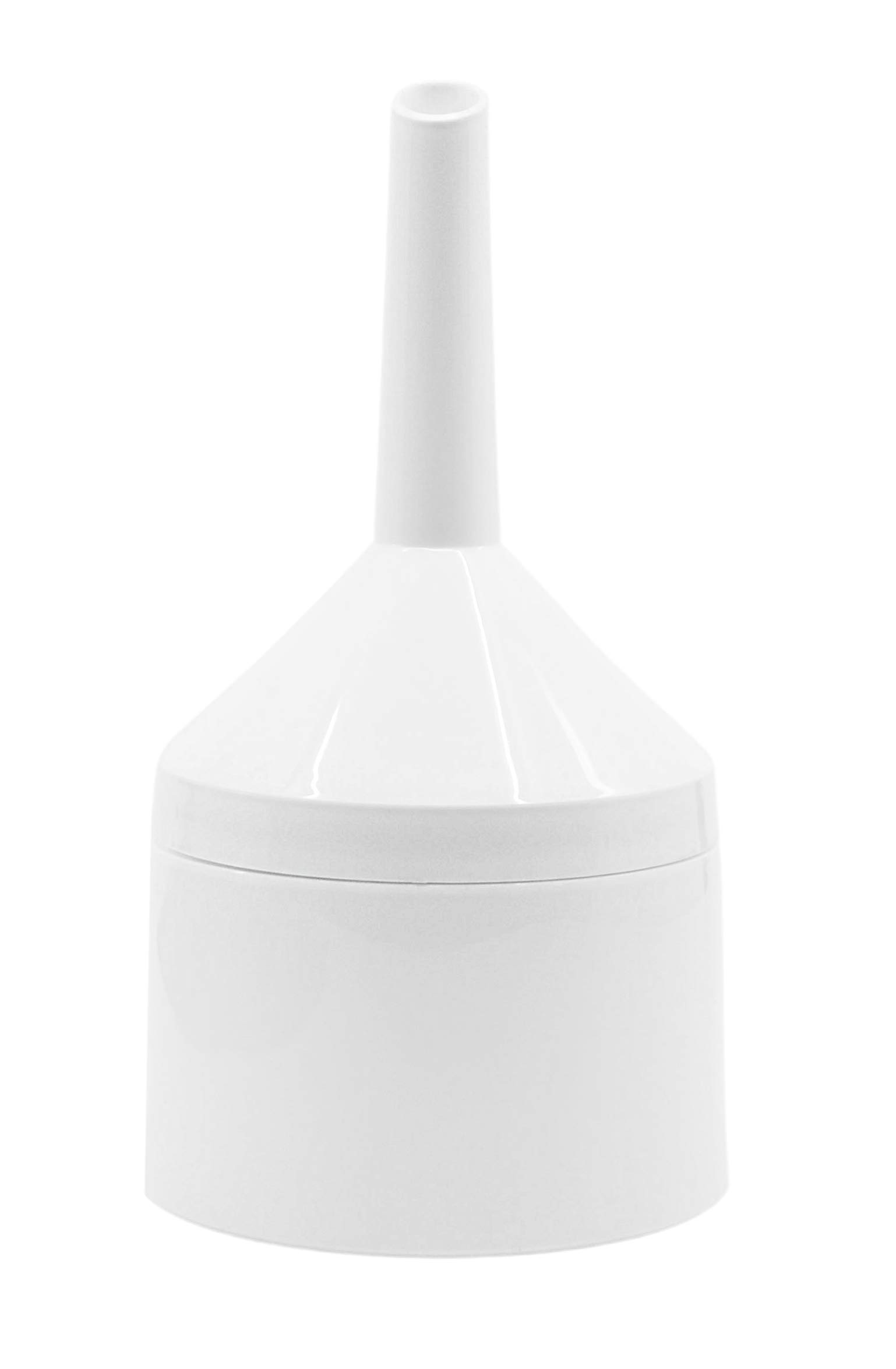 EISCO Buchner Funnel, 7.5cm - Polypropylene, 2 Parts - Designed for 5-6cm Filter Paper - Stem Length, 6cm - Lightweight, Autoclavable
