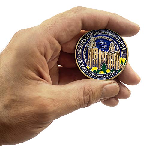 Armor Coin LDS Manti Temple Medallion
