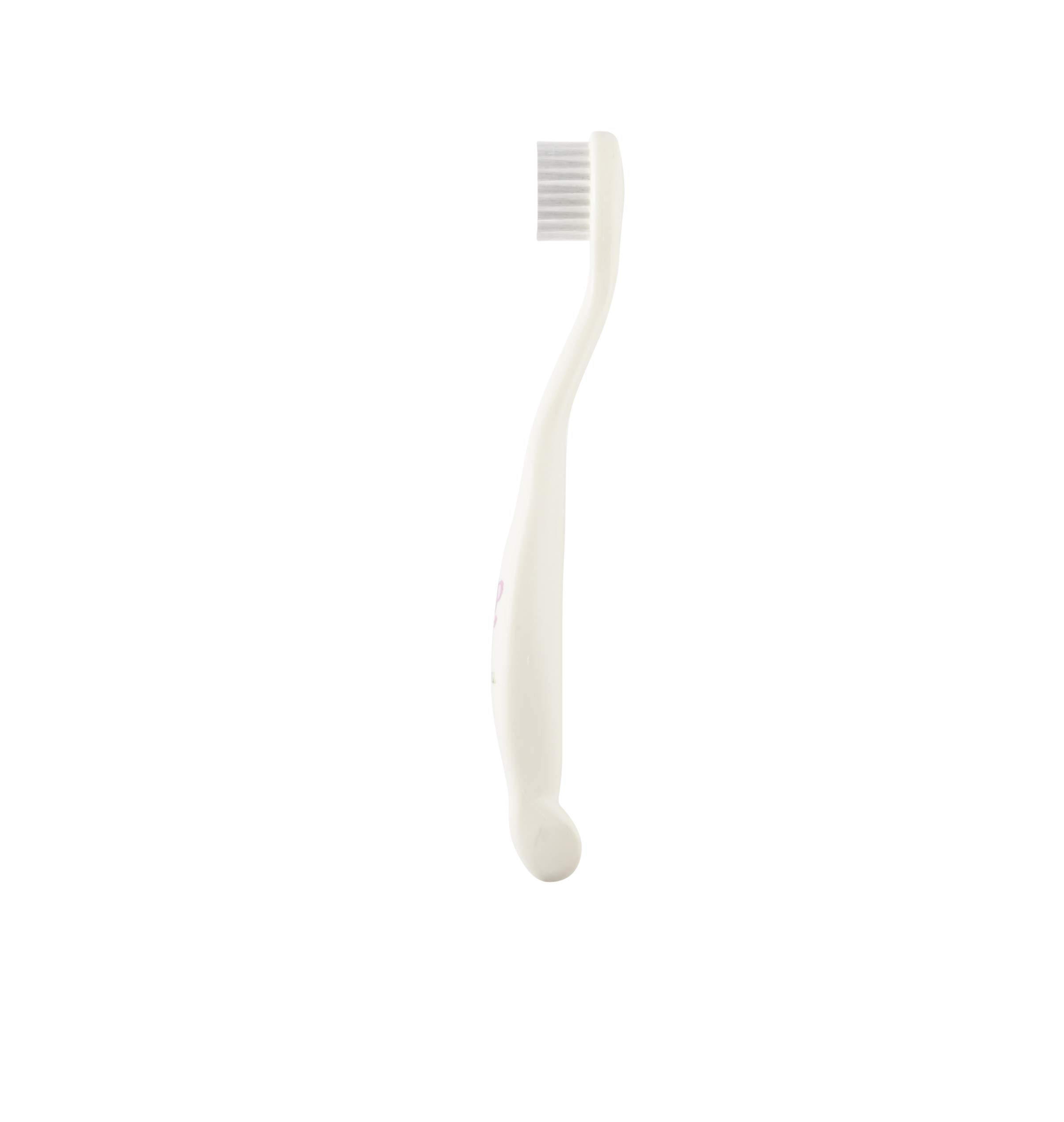 Jack N' Jill Koala Bio Kids, Toddler, and Baby Toothbrush - Vegan, Non-GMO, Biodegradable Cornstarch, BPA Free, PVC Free - Ergonomic, Compostable Handle - Extra Soft, Round Nylon Bristles