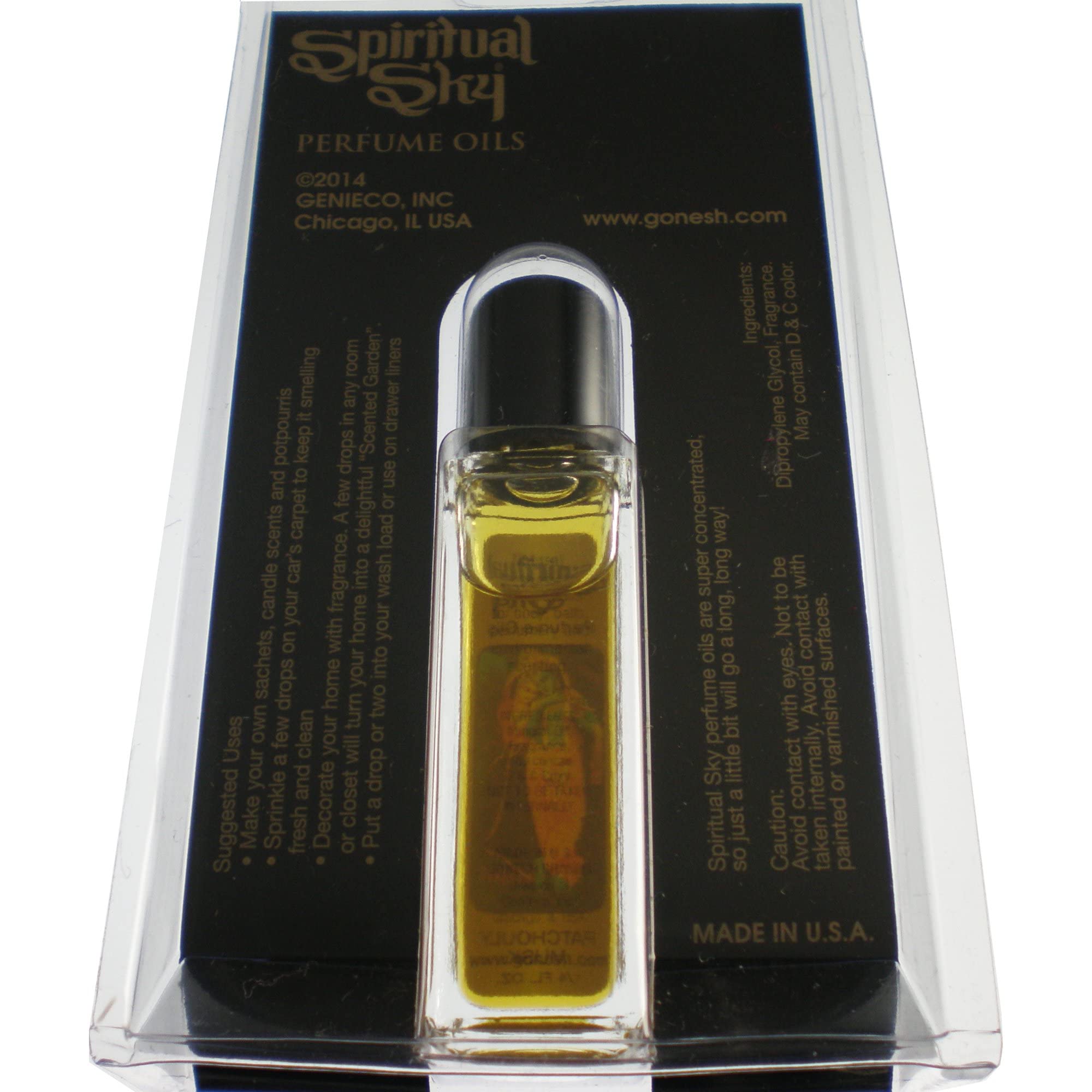 Spiritual Sky Oil Spiritual Sky Patchouly Musk Scented Oil - 1/4 Ounce Bottle (2 Pack)
