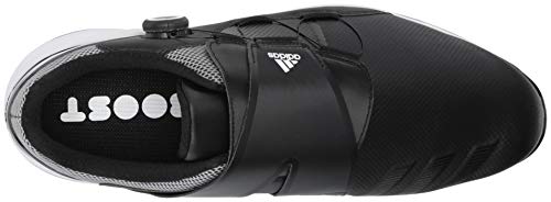 adidas mens Zg21 Boa Golf Shoe, Black/White/Lghsolgre, 7 US