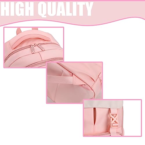 ZBAOGTW Rolling Backpack for Girls Backpack with Wheels Wheeled Backpack Set Trolly Roller Bookbag Kids Luggage for Elementary Preschool