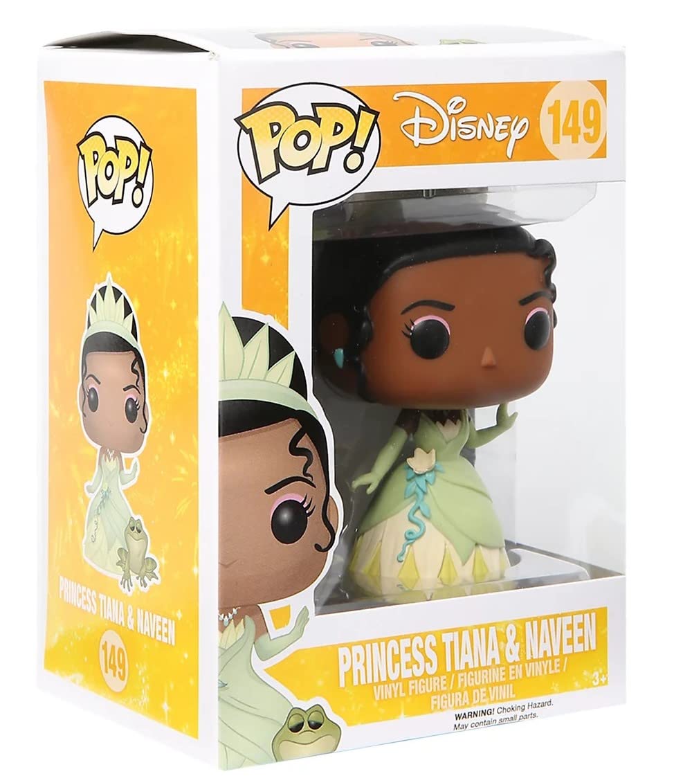 Disney: Princess & The Frog - Princess Tiana & Naveen Funko Pop! Vinyl Figure (Bundled with Compatible Pop Box Protector Case)