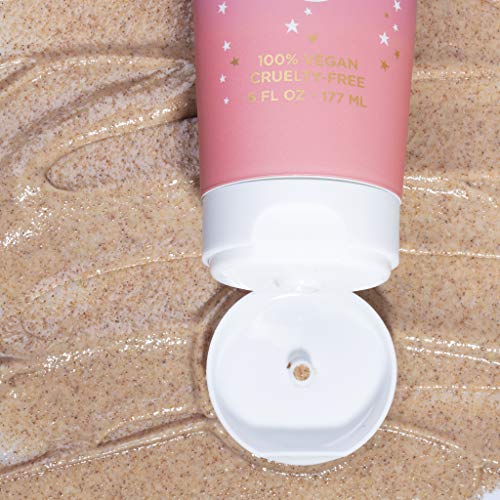 Pacifica Lavender Moon Body Scrub, Gently Exfoliates & Polishes Dead Skin, For All Skin Types, Ven & Cruelty-Free, 6 Fl Oz