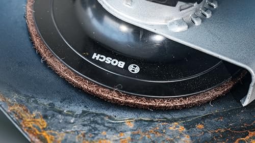 Bosch Professional Expert N880 Fleece Discs (for Steel Sheets, Ø 150 mm, Grit 320, Very Fine, Accessories Random Orbital Sander)