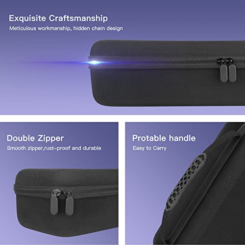 Carrying Case Compatible with Asus Ally and Steam Deck,Fit Charger AC Adapter,Portable Travel Carrying Case Pouch for Steam Deck Console & Accessories