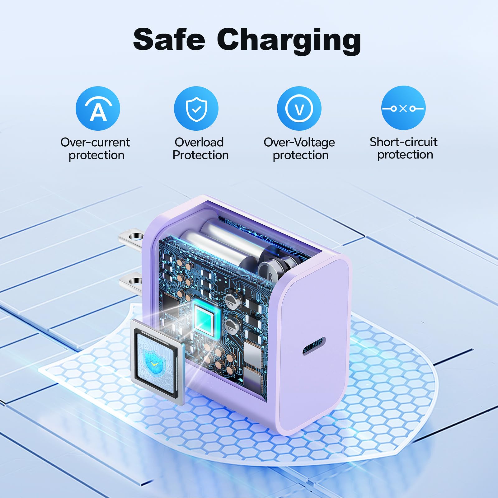 BUSFUL 2023 Upgraded USB Cable for Phone Charger Cords