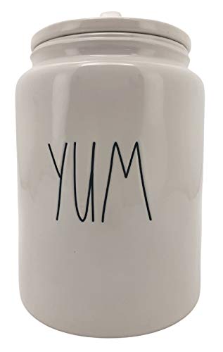 Rae Dunn by Magenta Large Letter YUM Canister Artisan Collection