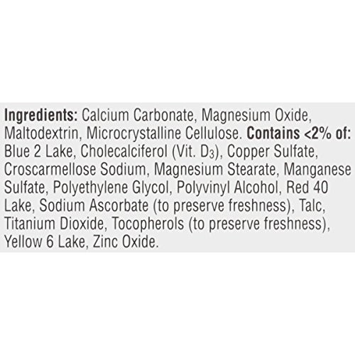 Caltrate Minis 600 Plus D3 Plus Minerals Calcium and Vitamin D Supplement Tablets, Bone Health and Mineral Supplement for Adults - 150 Count