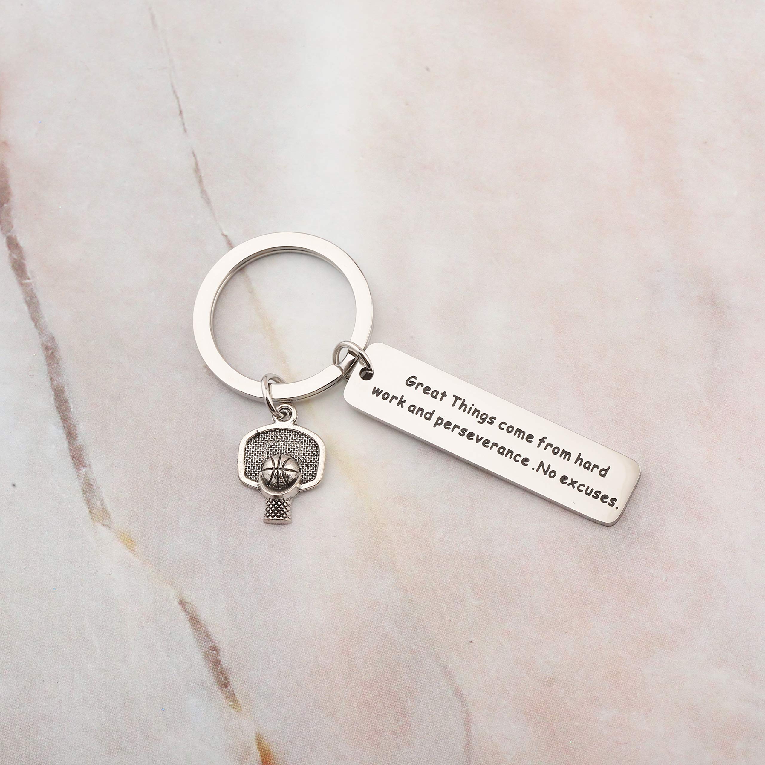 AKTAP Basketball Player Gift Basketball Lover Keychain Gift For Basketball Team