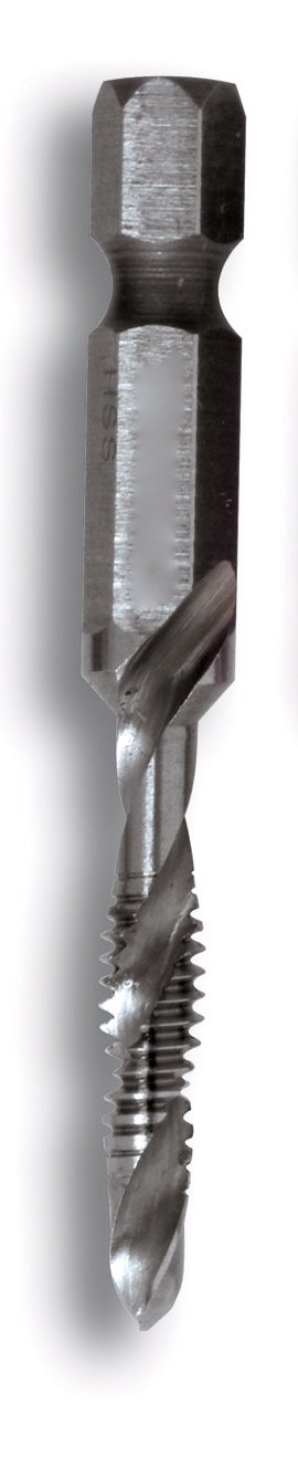 Greenlee DTAPM6C Combination Drill/Tap Bit, M6 X 1.000 MM