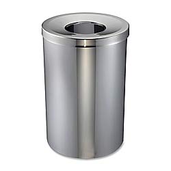 Genuine Joe 30 Gallon Stainless Steel Trash Receptacle