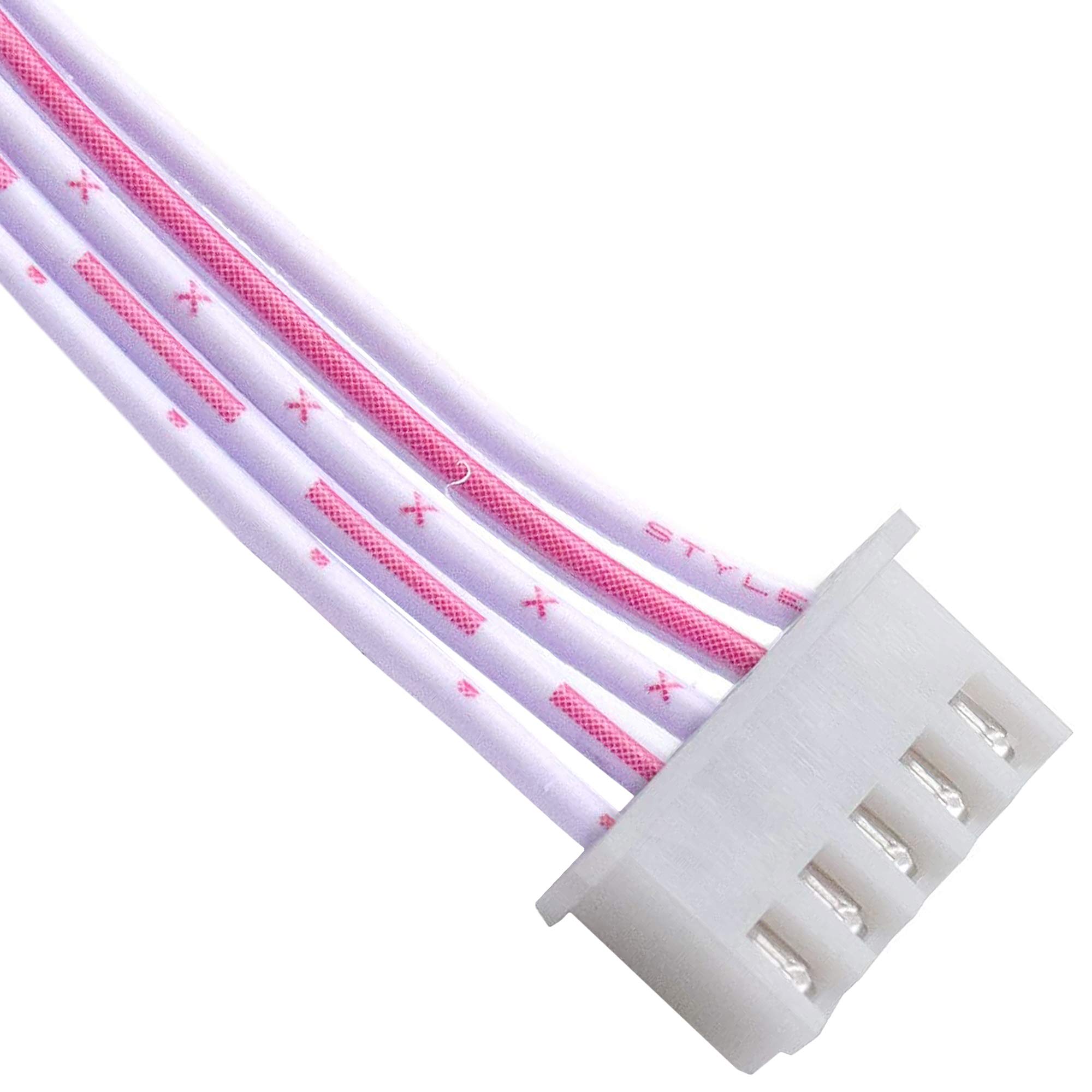 Xiaoyztan 10 Pcs JST XH Female Connector Flat Ribbon Cable, 12 Inches Length 2.54mm Pitch 5 Pin Female to Female