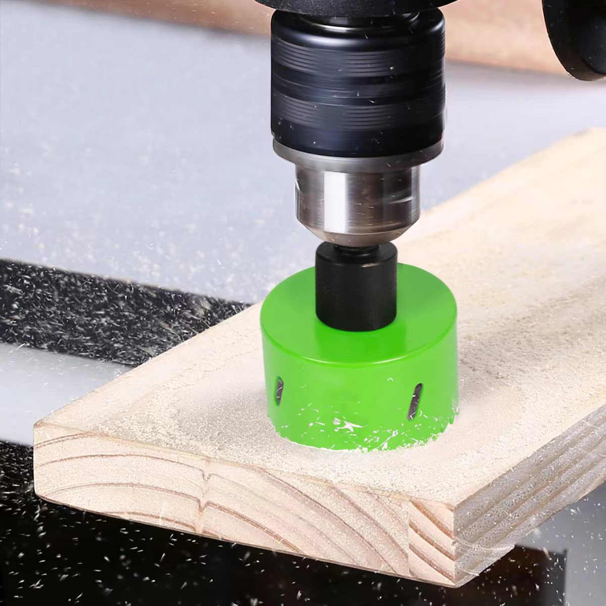 HLOFIZI 3/4 Inch Hole Saw Bit Bi-Metal for Wood Metal Plastic with Arbor, 1.5 Inch Depth