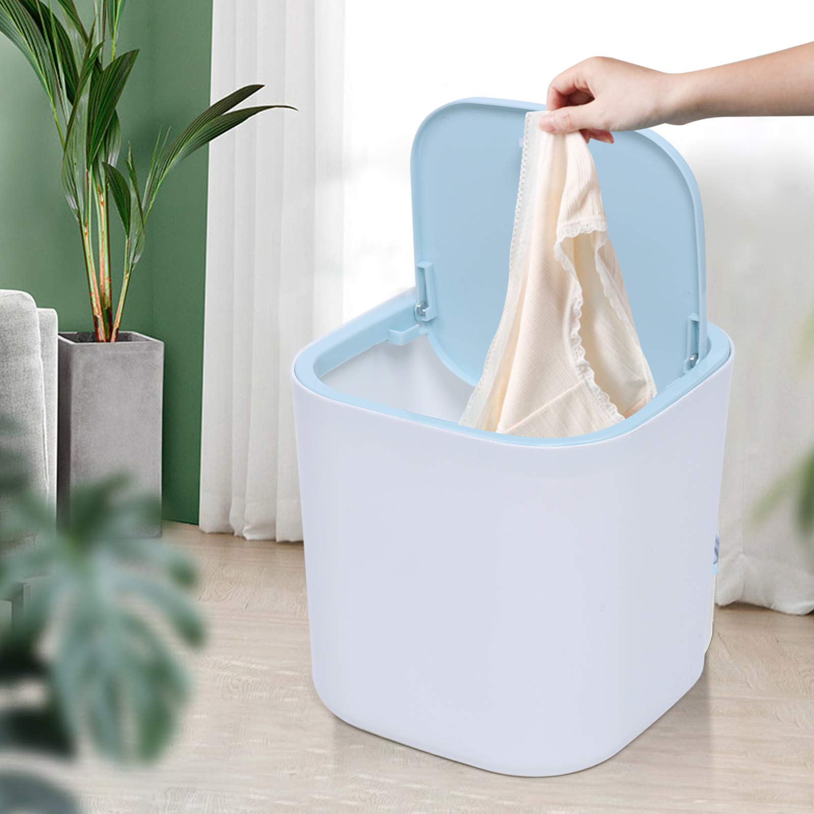 Portable Washing Machine Mini Washer Rotating USB for Travel for Limited Space Such as Dorms, Apartments, Condos, Motor Homes (B-pink)