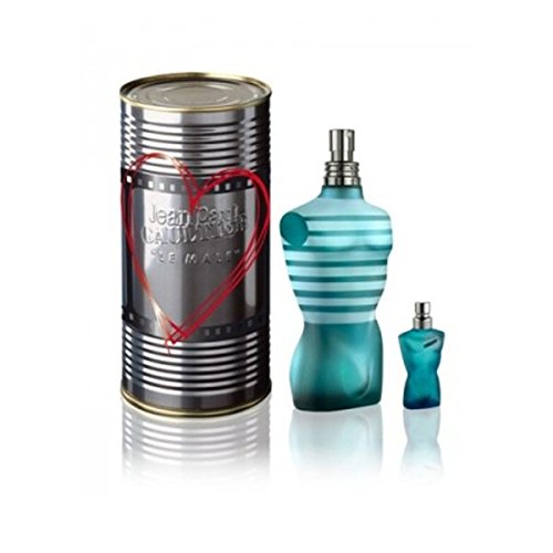 Jean Paul Gaultier Men Tin Set Eau de Toilette Spray, 2 Count