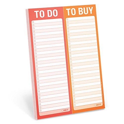 Knock Knock 11984 To Do/To Buy Perforated Note Pad