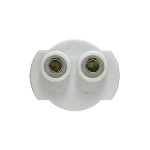 GG Grand General 76541 Amber 2" Low Profile Pearl 7-LED Marker and Clearance Sealed Light with Clear Lens, Amber/Clear