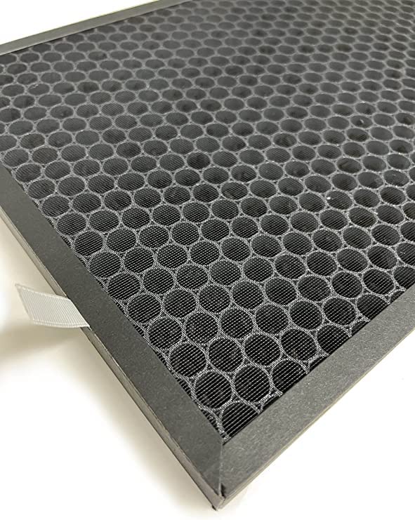 True HEPA Filter + Activated Carbon Pre Filter Compatible with Bissell Air220 Air320 Air Purifier 2609a 2768a Part 2677, 1 set