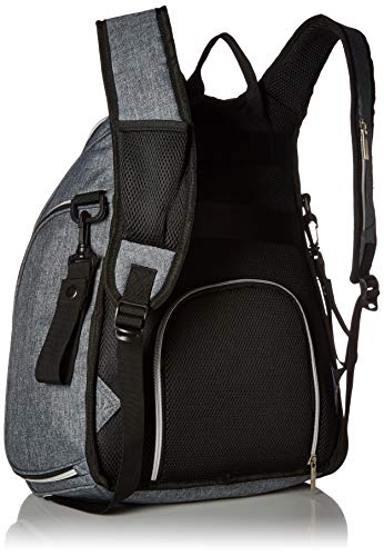 JOHAR Diaper Backpack, Travel Diaper Backpack with Changing Mat | Anti-Theft Travel Bag w/Insulated Bottle Pocket, Waterproof Pocket, Wipes Storage, Laptop Sleeve, Stroller Straps | Grey