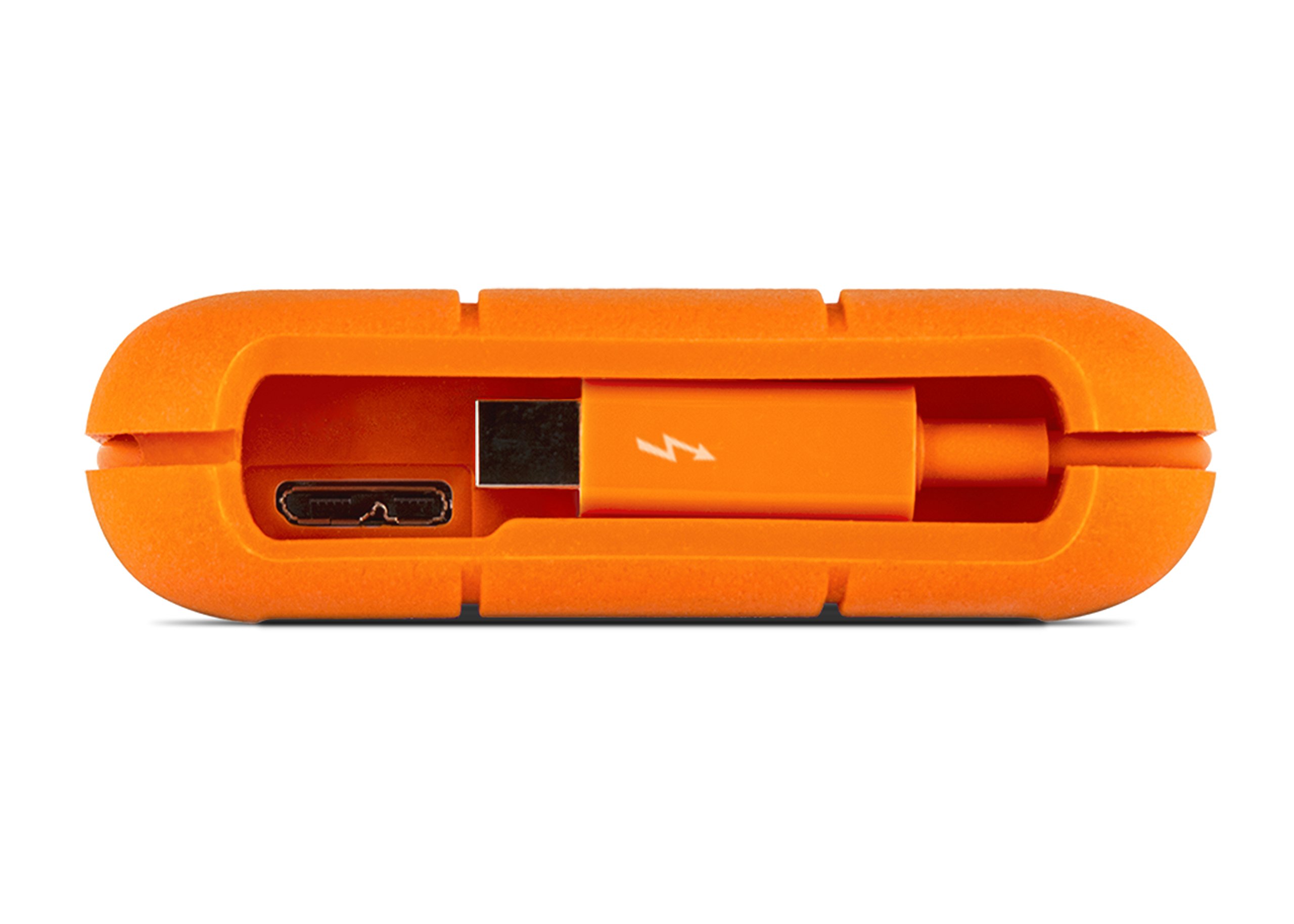 LaCie Rugged Thunderbolt USB 3.0 1TB External Hard Drive Portable HDD (STEV1000400)