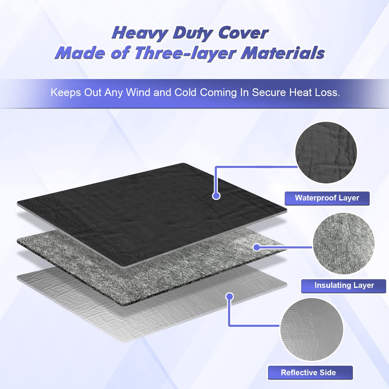 i frmmy Waterproof Insulated Indoor Air Conditioner Cover for Inside Window AC Unit, 17''Wx 13''Hx 3.5''D- Black