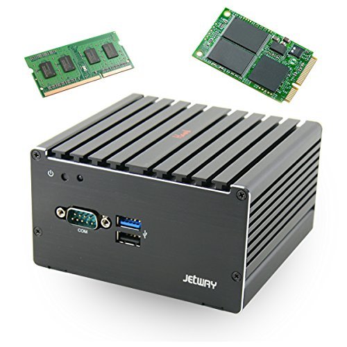 Jetway JBC320U93W-2930-B Celeron N2930 Dual LAN NUC, 2.5" HDD, 2GB, 64GB mSATA