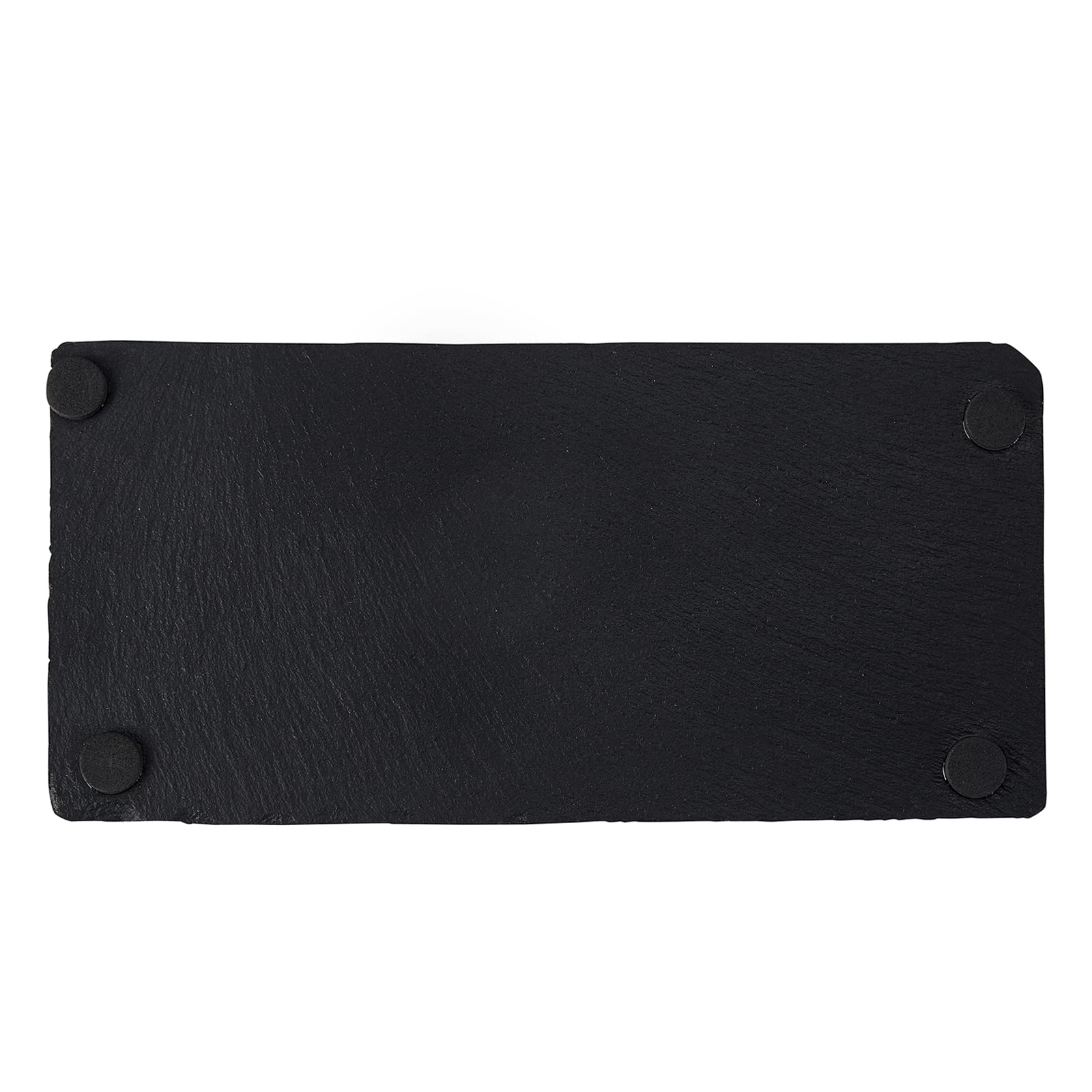 Tcrogsciss 2 PCS Natural Slate Cheese Boards, Individual Charcuterie Board for Appetizer, Cheese, Dessert, Tapas and Sushi Presentation