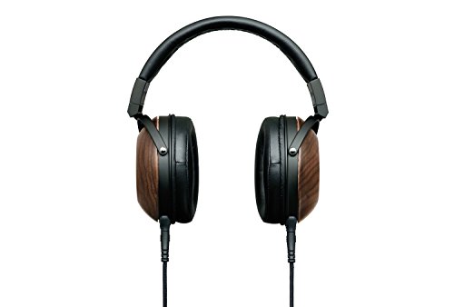 Fostex TH-610 Premium Stereo Headphones with Tesla Magnetic Circuit, Black/Walnut